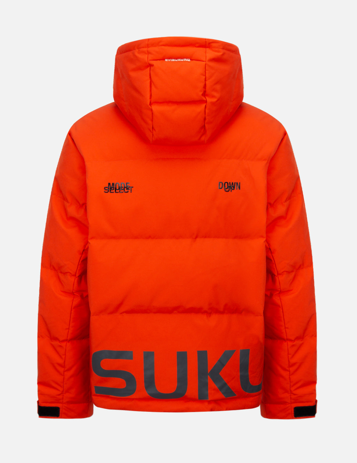 Reflective Logo Print Down Jacket – EVISU