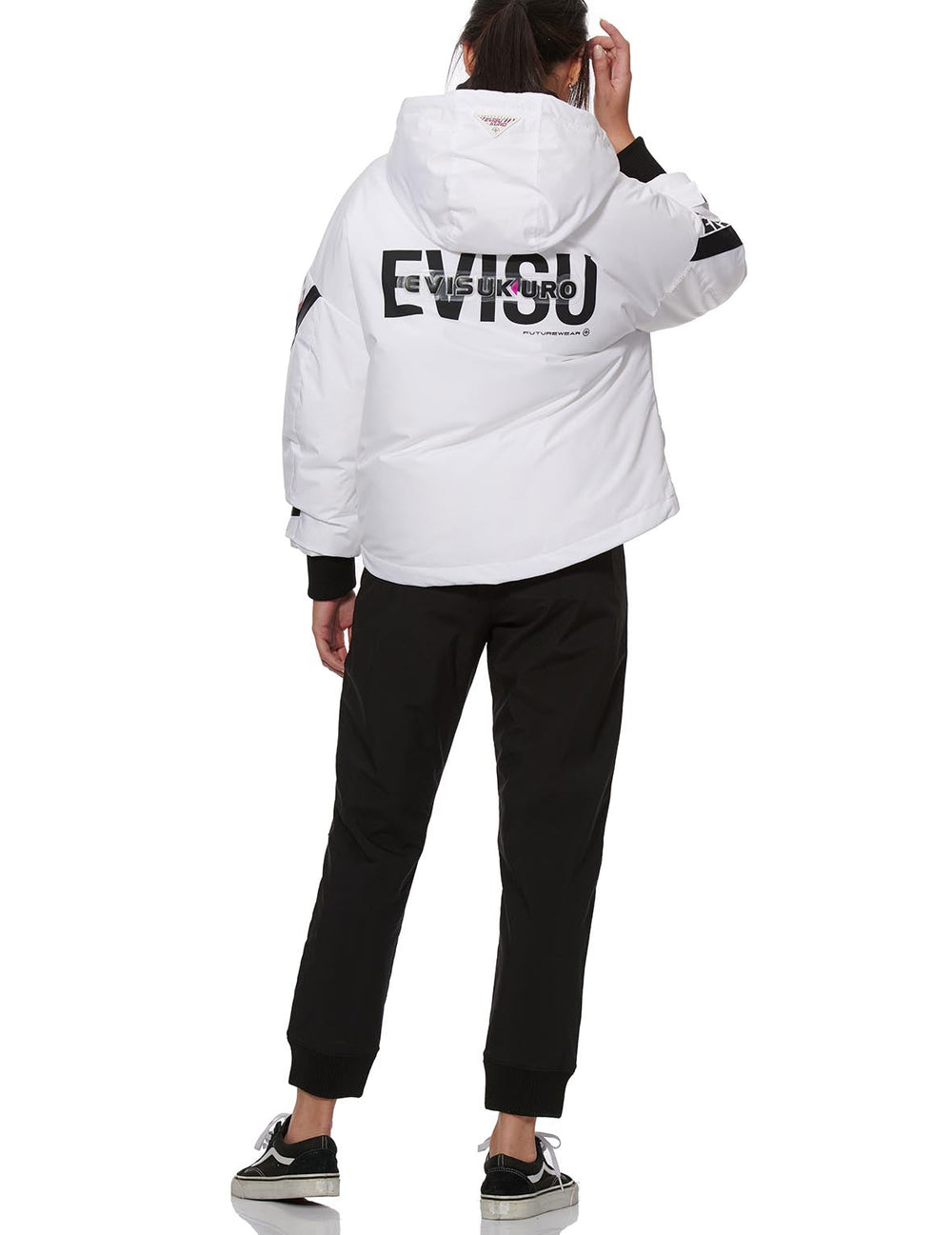 Air-Fill Down Logo Badge Down Jacket – EVISU