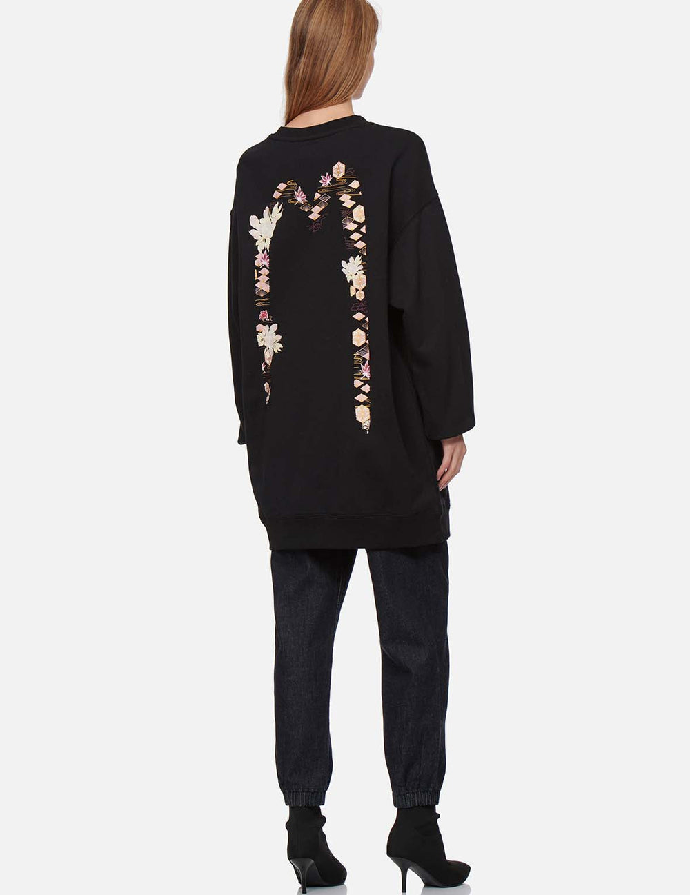 Brocade and Floral-pattern Daicock Tunic – EVISU