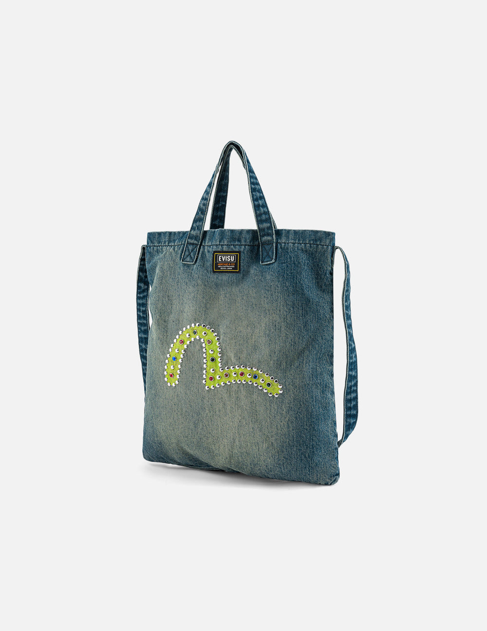 Seagull Denim Tote Bag – EVISU