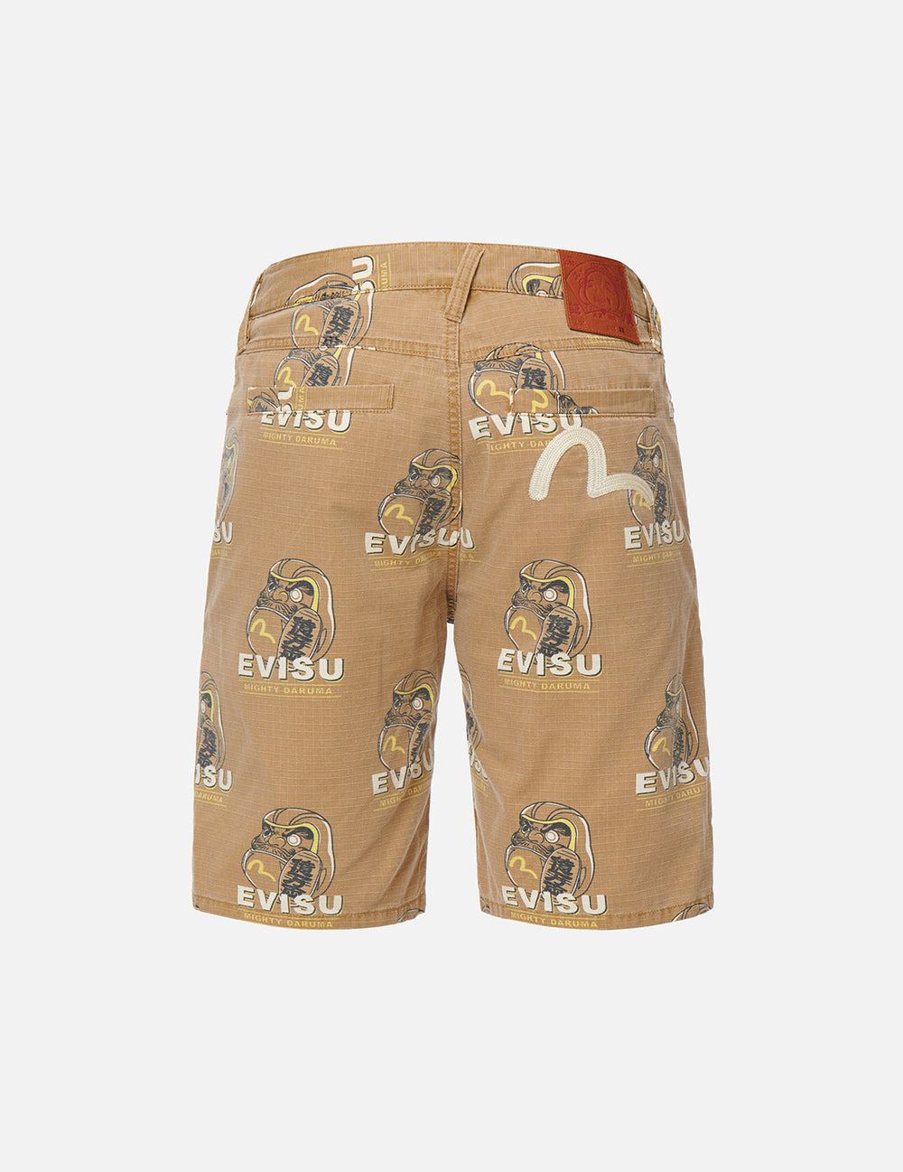 Daruma Print Ripstop Shorts – EVISU