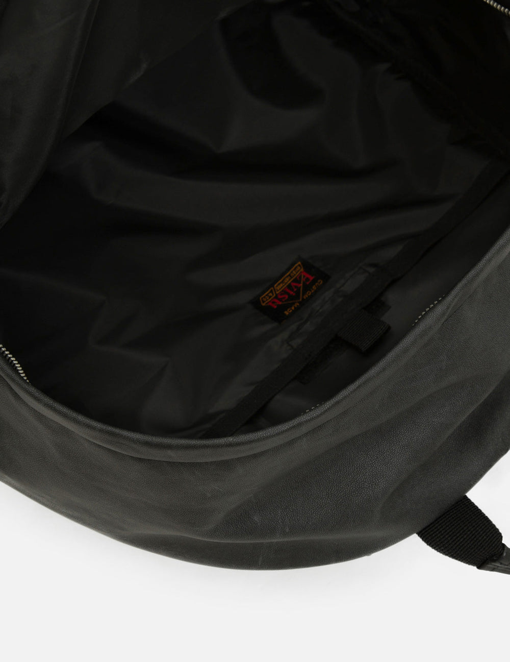 Seagull Embroidery Vegan Leather Backpack – EVISU