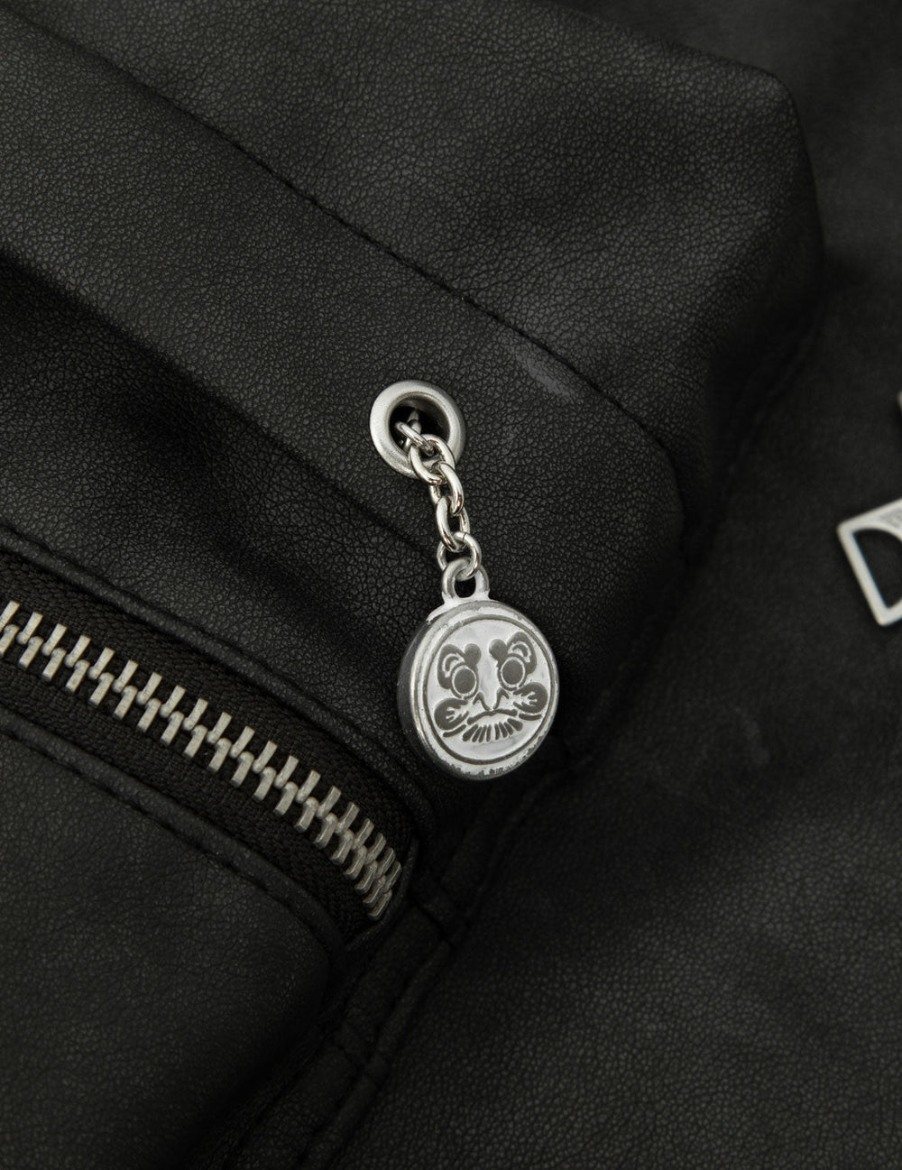 Seagull Embroidery Vegan Leather Backpack – EVISU